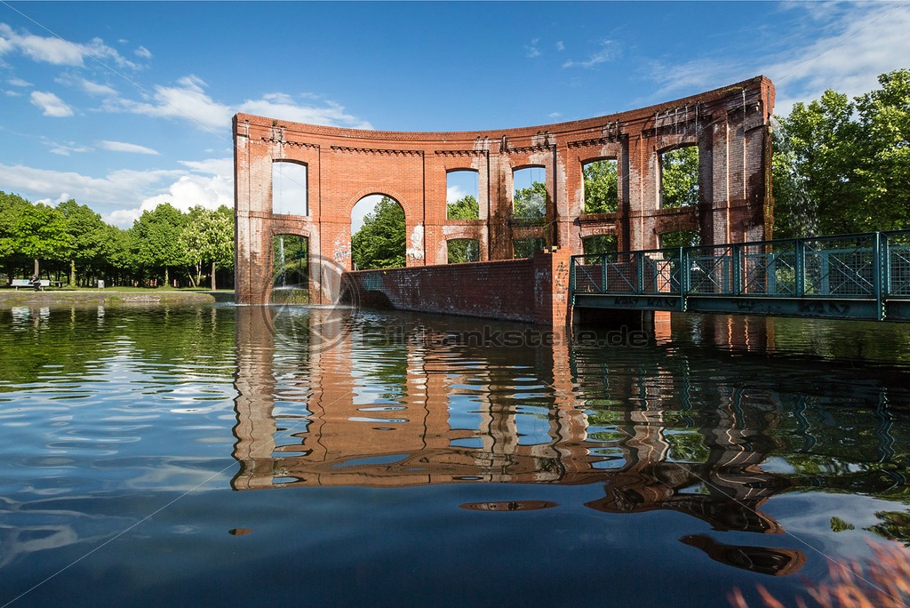 Wassertor im Bürgerpark, Saarbrücken - Bildtankstelle.de